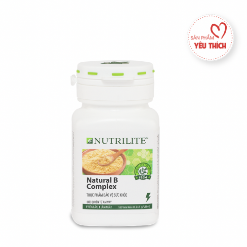104271 Amway Nutrilite Natural B Complex cung cấp hỗn hợp vitamin nhóm ...